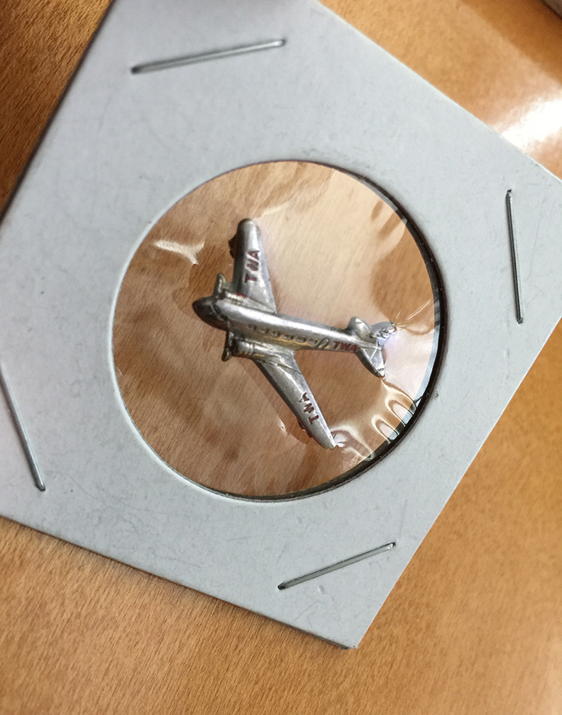 Original 1940s Stetson Stratoliner Pin | The Fedora Lounge